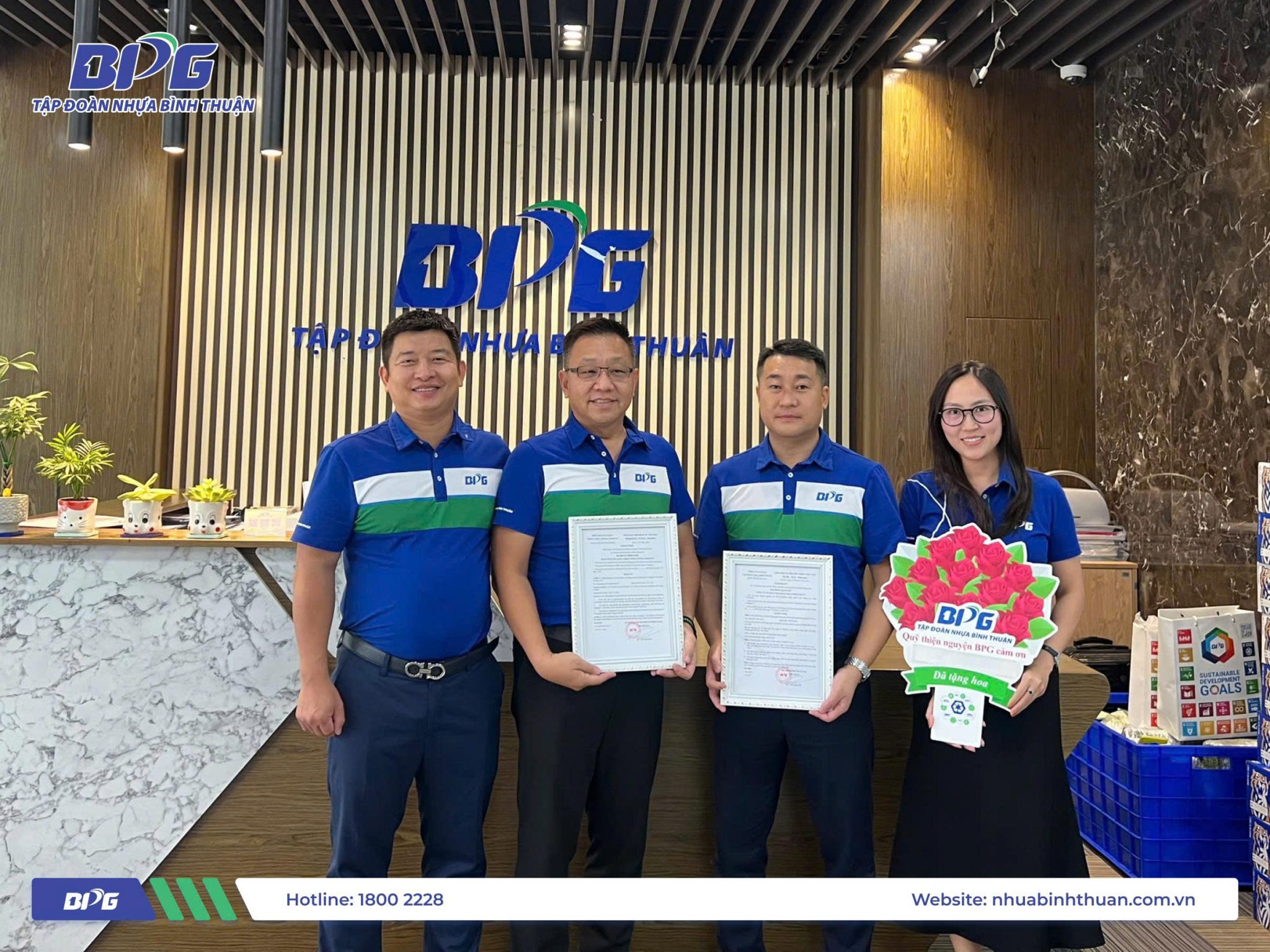 SENIOR EXECUTIVE APPOINTMENT CEREMONY AT BINH THUAN PLASTIC GROUP - Binh Thuan Plastic Group